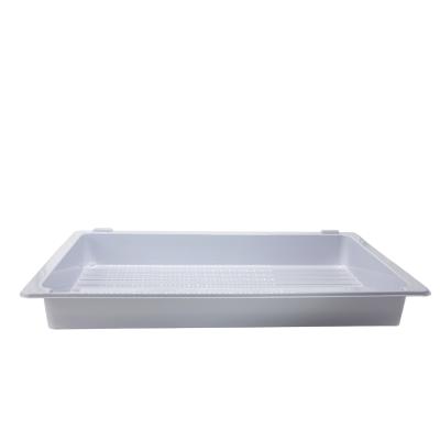 China Rosinpack 3-in-1 white PET 1020 flat plant seedling box with lid for sale