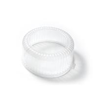 China custom food grade round cake container with lid pet disposable round birthday cake box for sale