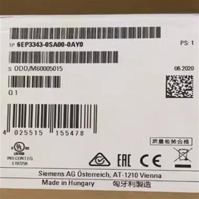 China Regulated SITOP Power Supply 5A 6EP3344-0SB00-0AY0 SITOP PSU100E for sale