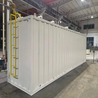 China Fully Automatic Mbbr Mbr Sewage Treatment Plant Compact Design for sale