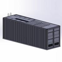China 100m³/Hour Mbr Bioreactor Wastewater Treatment Module System PLC Control for sale