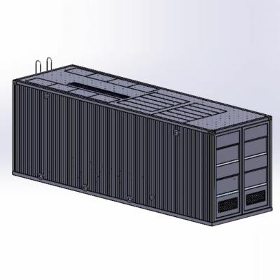 China 100m³/Hour Mbr Bioreactor Wastewater Treatment Module System PLC Control for sale
