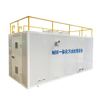 China Carbon steel packaged mbrIntegrated Sewage Treatment  Compact Design for sale