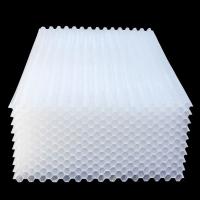 China Inclined Tube Settler Lamella Plate Clarifier Honeycomb Inclined Tube Packing For Wastewater Treatment for sale