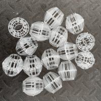 China Polypropylene Scrubber Packing Plastic Tri Pack Hollow Bio Filler Ball For Water Treatment for sale