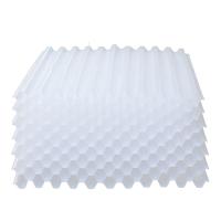 China Plastic Tube Settler Media PP Hexagon Honeycomb Inclined Tube Packing Lamella Clarifier Sheets For Sedimentation Tank for sale