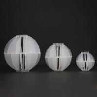 China PP Multi Sided Polyhedral Hollow Ball Packing Cooling Tower Waste Gas Tower Sewage Purification for sale