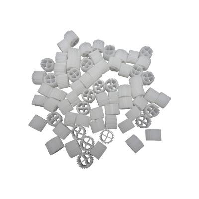 China Water Treatment Porous Biological Filler Floating MBBR Biochemical Pool Hollow Fluidized Bed Bio Filter Media for sale