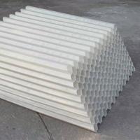 China Hexagonal Inclined Honeycomb Tubes PP 1m*1m For Filtering Sewage for sale