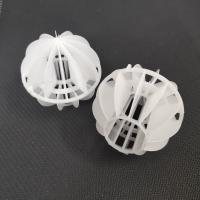 China Sewage Treatment Bio Balls Filter Media PP Multi Faceted Hollow for sale