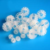 China Wastewater Treatment Biological Filter Media Hollow Aquarium Bio Ball for sale