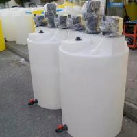 China Safe Chemical Dosing Machine  With PE Dosing Tank Pump Mixer And Pipe Fittings for sale