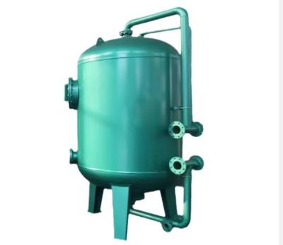 China Industrial Water Filter 304 Material Stainless Steel Carbon Filter Quartz Sand Wastewater Treatment Filter for sale