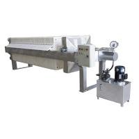 China Solid Water Separator Automatic Plate Frame Filter Press  For Sludge Treatment for sale
