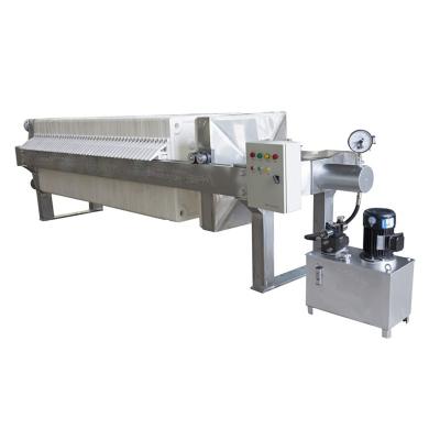 China Solid Water Separator Automatic Plate Frame Filter Press  For Sludge Treatment for sale