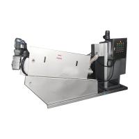 China Stainless Steel Solid Liquid Sludge Dewatering Screw Press Machine For Wastewater Treatment for sale