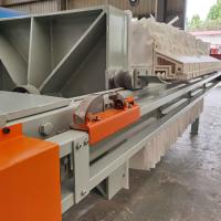 China Commonly Used Sludge Dewatering Plate and Frame Filter Press for Sewage Treatment for sale