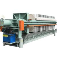 China Sewage Treat PLC Plate And Frame Filter Press For Sludge Dewatering for sale