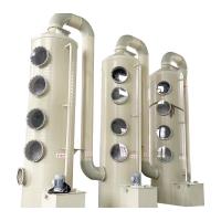 China Heavy Duty PP Material Spray Tower For Waste Gas Treatment for sale