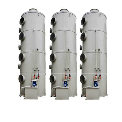 China Waste Gas Treatment Flue Gas Wet Spray Scrubber For Waste Gas Purification for sale