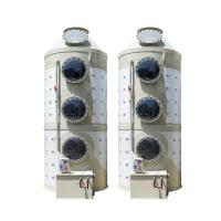 China Rectangular Wet Scrubbing Tower Gas Purificatio to Remove Acidic and Alkaline Waste Gases in Industry for sale