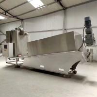 China Stacked Spiral Automatic Sludge Dewatering Machine Liquid Solid Separation for sale