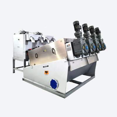 China Fully Automatic Industrial Sludge Dewatering Machine  Press Stacked Spiral for sale