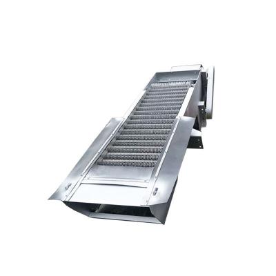 China SS304 316 Mechanical Bar Screen  Automatic Rotary Vibrating Screen for sale