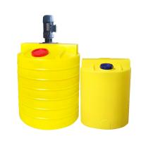 China Automatic Dosing Tank With Mixing Agitator Chemical Dosing System Water Treatment for sale