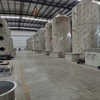China Gas NH3 Removal Wet Scrubber Tower Air Scrubber Sox And Dust Particles For Exhaust Gas for sale