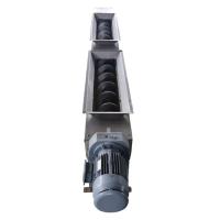 China Automatic Shaftless Spiral Screw Conveyor For Sludge Dewatered Cake Transport Non Clogging for sale