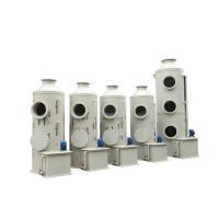 China Industrial Pp Air Scrubber Adsorption Washing Cyclone Spray Tower for Gas Disposal Machinery for sale