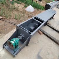 China Industrial Spiral Conveyor Environmental Powered Screw Auger Conveyor Shaftless for sale