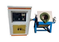 China 150KW Industrial Small Induction Melting Furnace Electric Heating For Gold for sale
