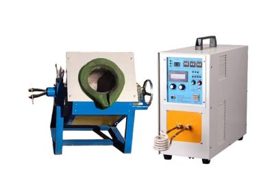 China Gold Small Induction Melting Furnace High Frequency For Industrial for sale
