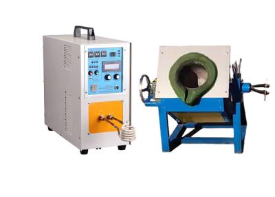 China Automatic High Frequency Induction Heater Furnace For Gold Melting for sale