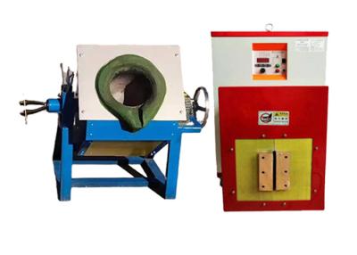 China Medium Frequency Small Induction Melting Furnace Electric Heating for sale