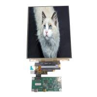 China Small Color Oled Display Module Bendable Panel MIPI Cylinder Touch Screen 7.8inch for sale