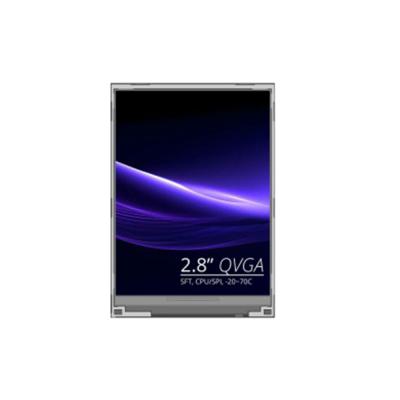 China Tianma 2.8 inch 240x320 QVGA TFT LCD Display Panel for Industrial Handheld PDA Devices for sale