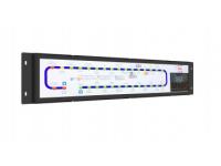 China 36.6-inch approximately 1/4 cut screen, irregular screen, bar screen, long strip screen, 1920x290, 700 brightness, digital signage, railway and subway screen, bus display screen for sale