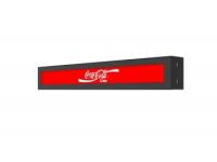 China 11.3-inch cutting screen, shaped screen, long strip screen, bar screen, 1920x176, brightness 350, price tag display, retail shelf signage, LCD shelf edge label for sale