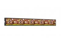 China 35-inch, 1920x96, cut-out screen, shaped screen, long strip screen, bar screen, brightness 400, LVDS, LCD, smart shelf for supermarkets, price tag display for sale