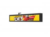 China 16.3 inch Stretched Bar LCD Display with 1366x168 Resolution and 350 cd/m² Brightness for Smart Shelves for sale