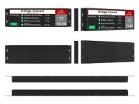 China 37-inch cutting screen, irregular screen, long strip screen, bar screen, 1920*551, brightness 350, parking lot signage/outdoor, metro screen for rail transit, digital signage for sale