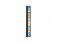 China 35-inch vertical screen, special-shaped screen, bar screen, double-sided display machine, 1920*342, brightness 400, smart shelves for supermarkets, advertising machine for sale