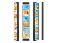 China 35-inch vertical screen, special-shaped screen, bar screen, double-sided display machine, 1920*342, brightness 400, smart shelves for supermarkets, advertising machine for sale