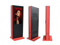 China 98-inch cutting screen, custom-shaped screen, floor-standing screen unit, 3840*2160, brightness 2000, vertical advertising machine, signage vertical advertising board, standing sign for sale