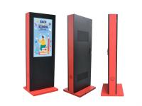 China 65-inch cutting screen, custom-shaped screen, floor-standing screen unit, 3840*2160, brightness 2000, vertical advertising machine, signage vertical advertising board, standing sign for sale
