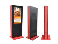 China 49-inch cutting screen, shaped screen, floor-standing screen unit, 1920*1080, brightness 1500, vertical advertising machine, LCD digital kiosk signage, digital advertising stand, electronic billboard for sale