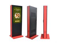 China 43-inch cutting screen, irregular screen, full floor-standing screen, 1920*1080, brightness 1500, vertical advertising machine, LCD signage, digital advertising display for sale